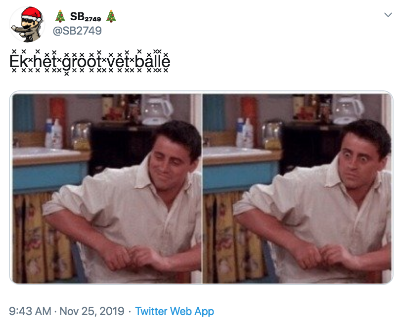 Joey from friends | Know Your Meme