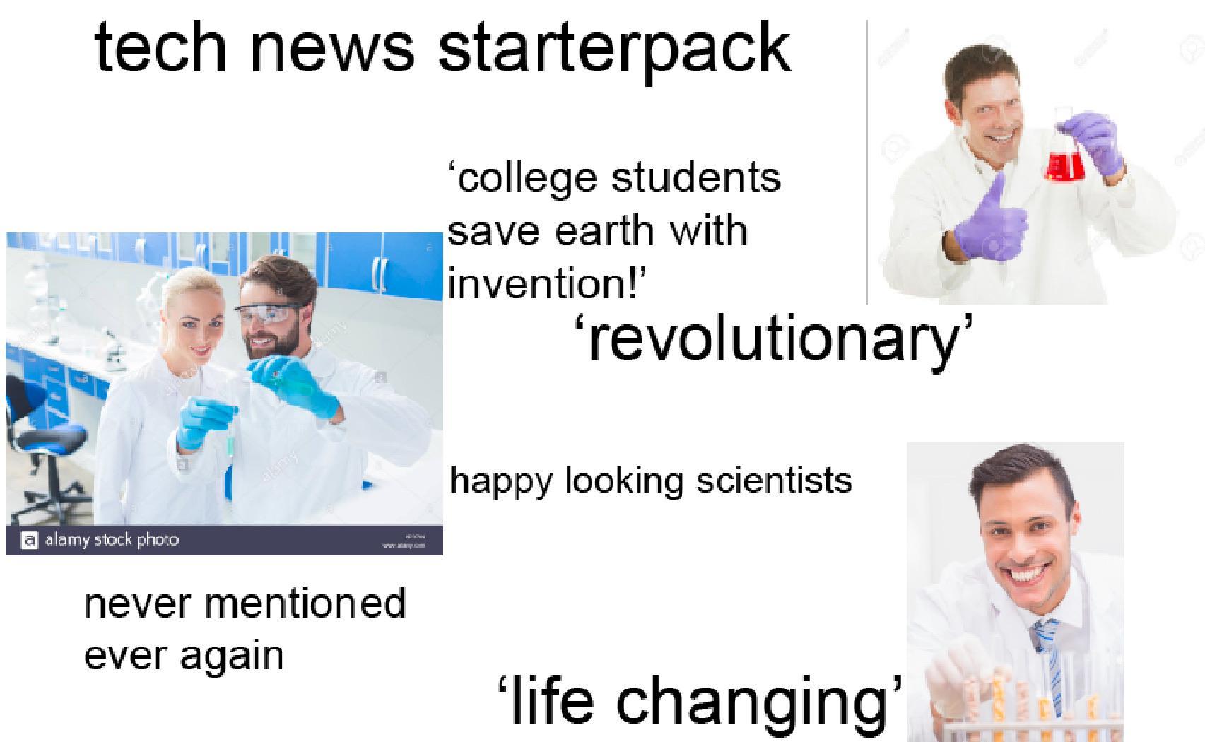 Tech news starterpack | /r/starterpacks | Starter Packs | Know Your Meme