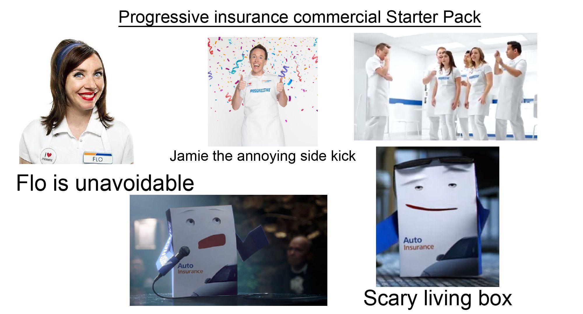 Progressive Insurance Commercial Starter Pack | /r/starterpacks ...