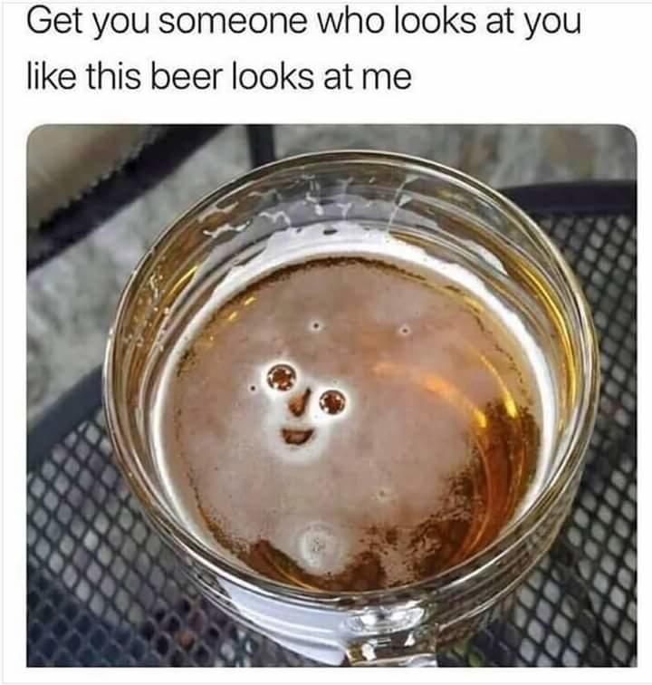 smiling beer | Know Your Meme