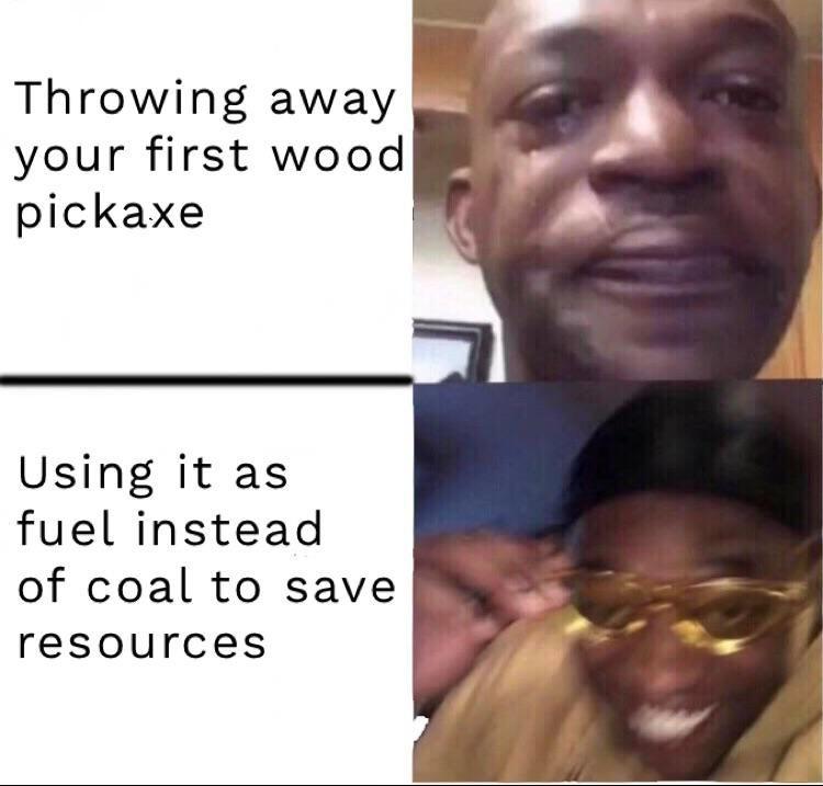 People who waste resource have smol pp | /r/MinecraftMemes | Minecraft ...