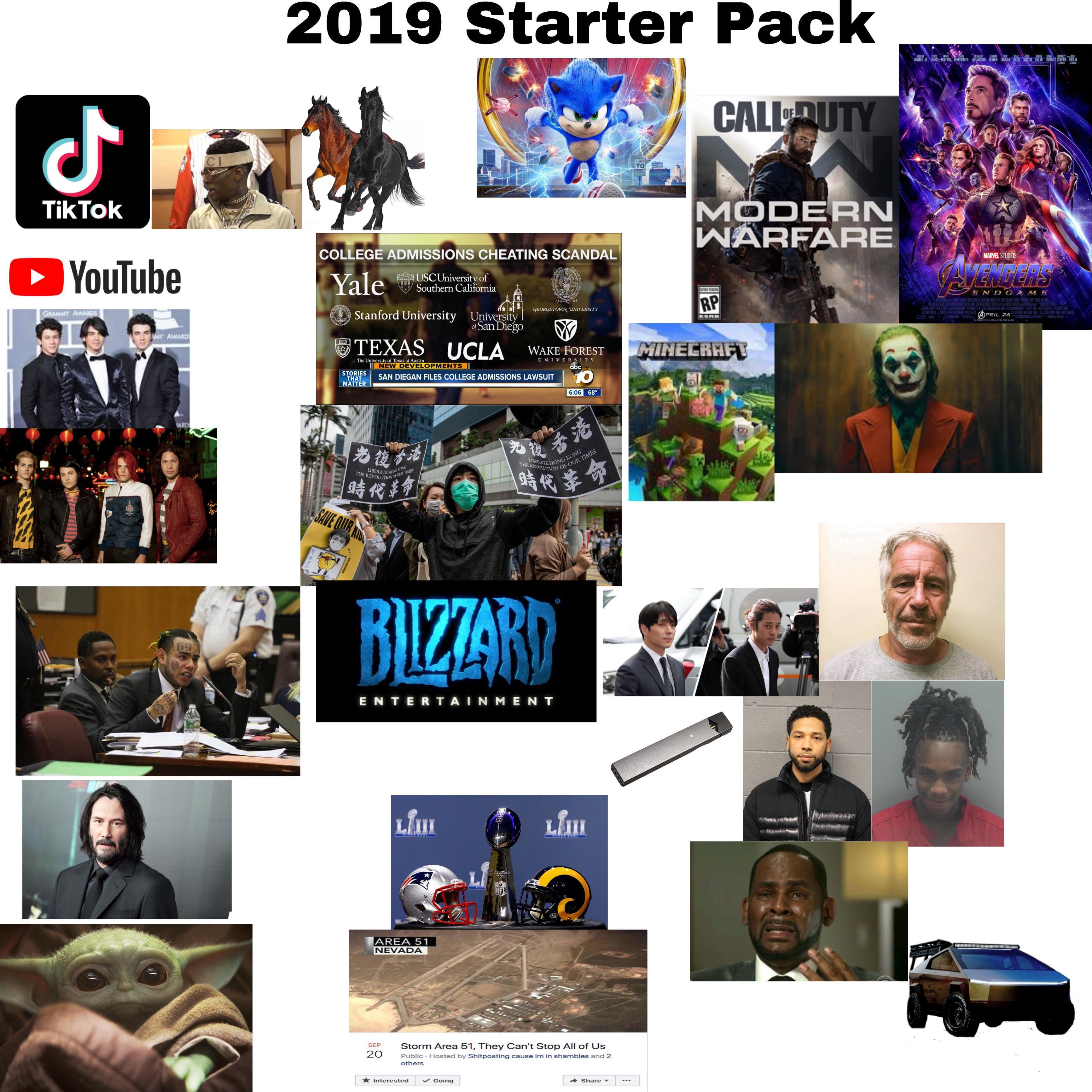 2019 Starter Pack | /r/starterpacks | Starter Packs | Know Your Meme