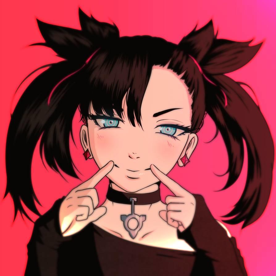 Smiling Marnie | Pokémon Sword and Shield | Know Your Meme