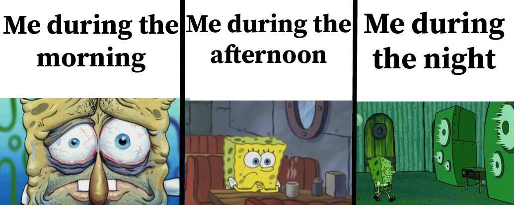Who posts a meme at 3am? | /r/BikiniBottomTwitter | SpongeBob ...