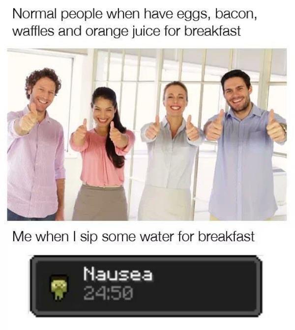 Breakfast.... | /r/MinecraftMemes | Minecraft | Know Your Meme