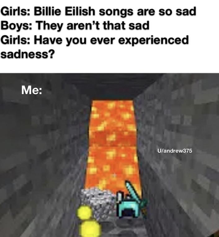 So sad | /r/MinecraftMemes | Minecraft | Know Your Meme