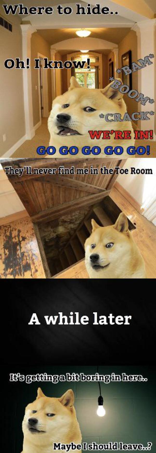 Hide | Ironic Doge Memes | Know Your Meme