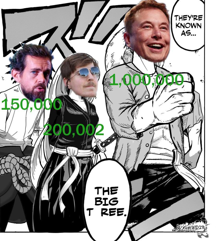 Thank you teamtrees, very cool. 🌳 | The Big Three | Know Your Meme