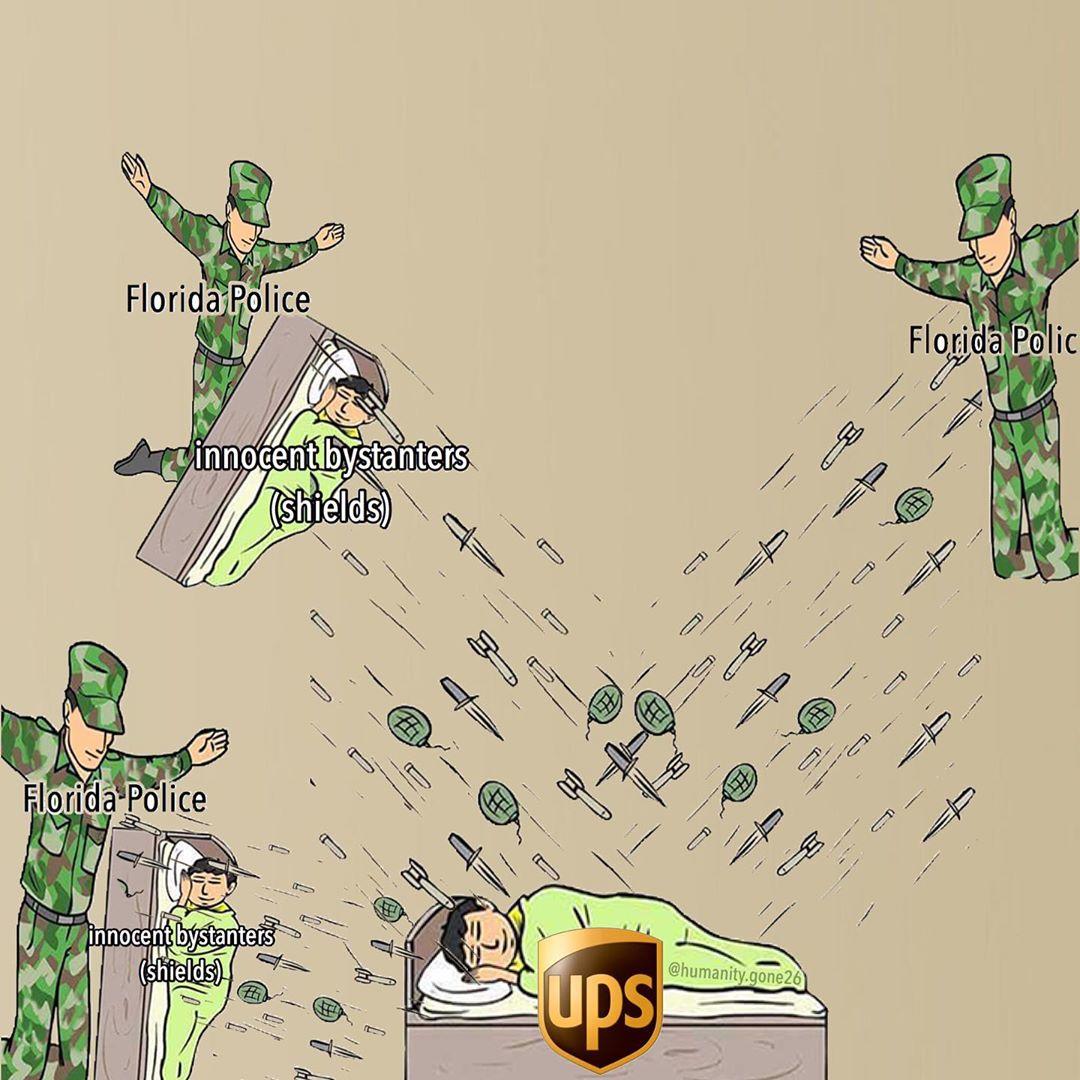 floridapolice.jpg | Florida UPS Truck Shootout | Know Your Meme