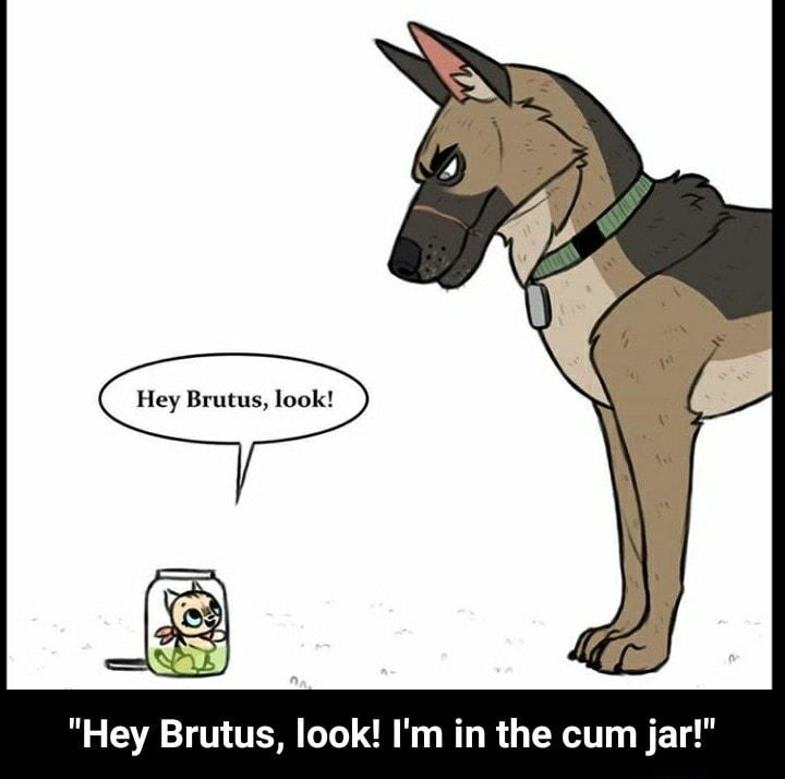 Hey, Brutus, I'm In the Cum Jar! | Pony Cum Jar Project | Know Your Meme