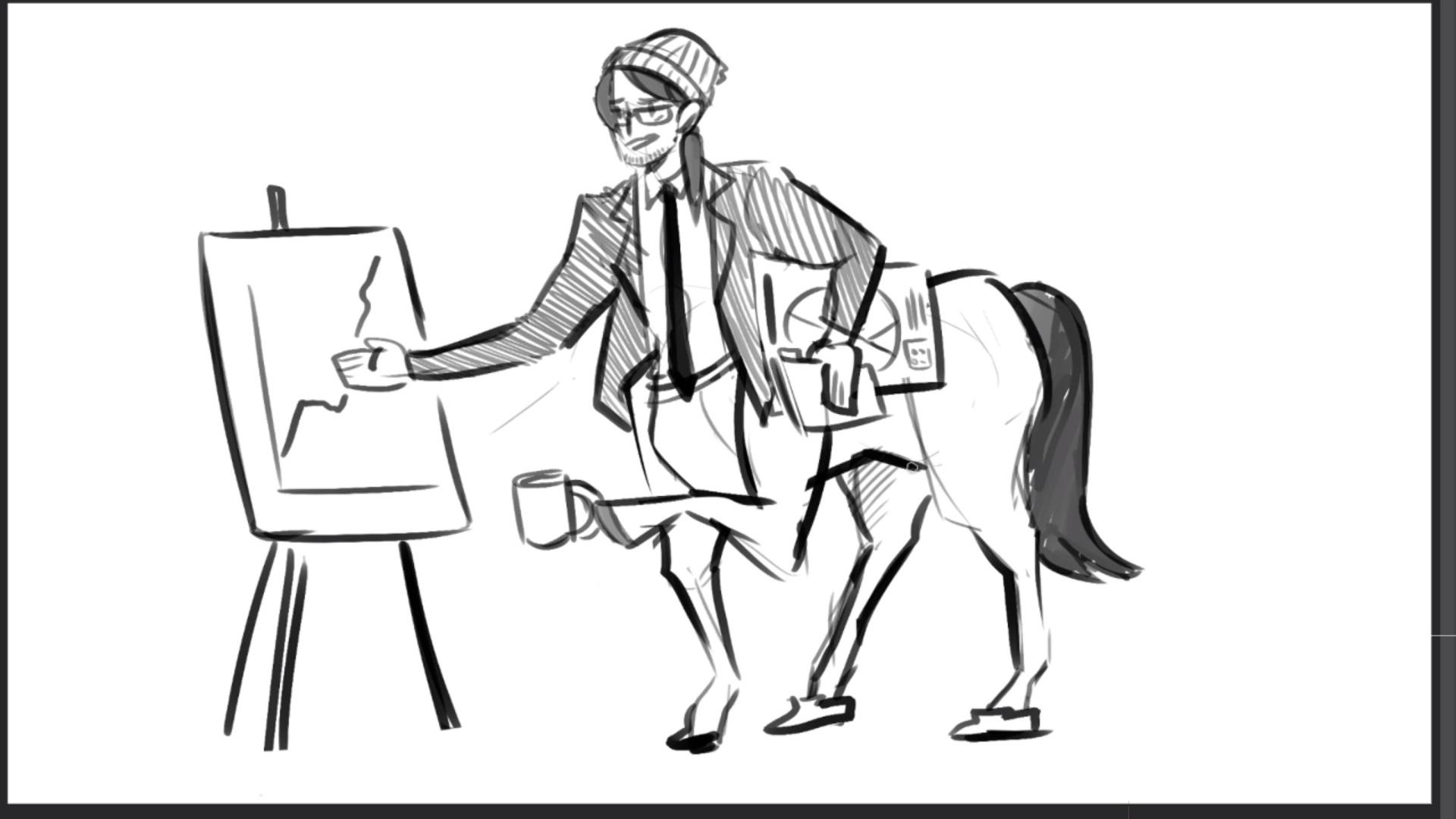 Business Centaur | Drawfee | Know Your Meme