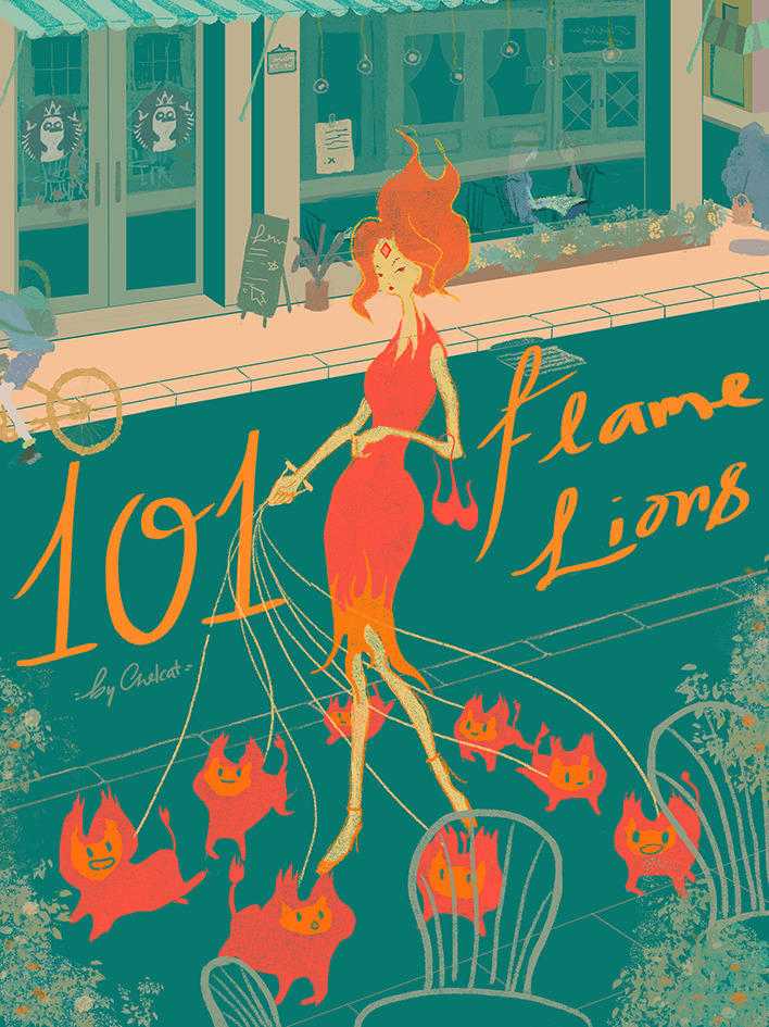 101 Flame Lions | Adventure Time | Know Your Meme