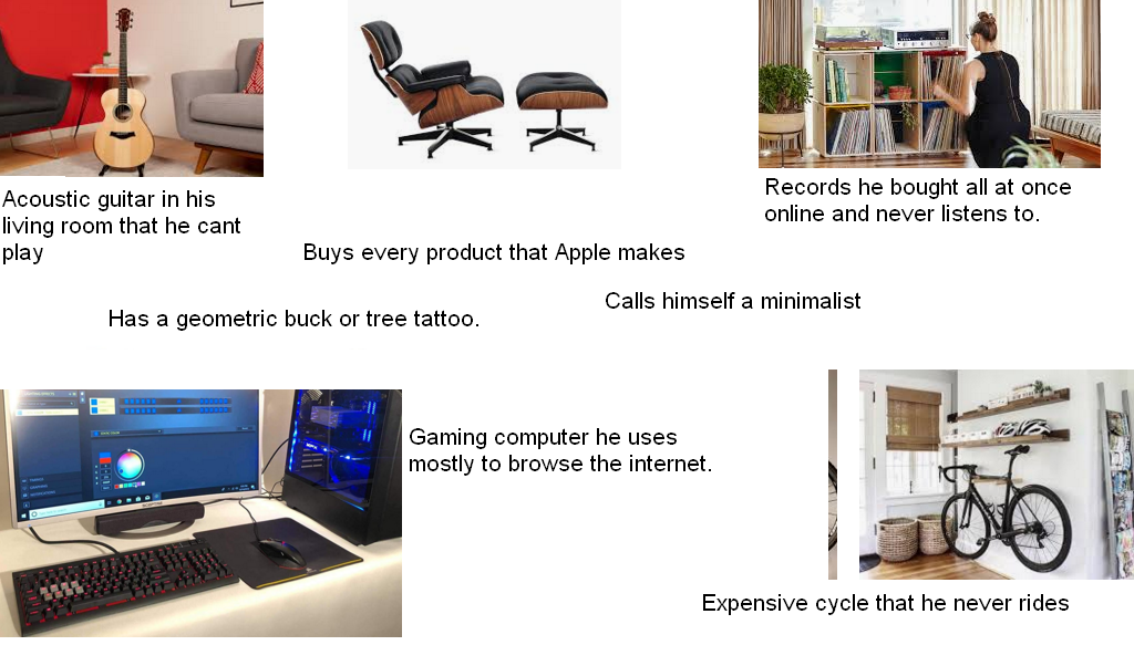 "Mid 30s guy with disposable income who doesn't really have a ...