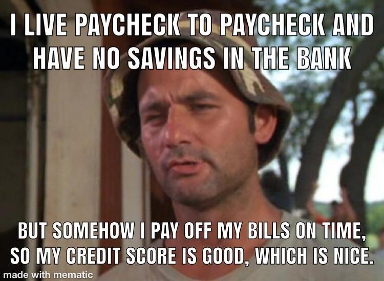 paycheck to paycheck | Advice Animals | Know Your Meme