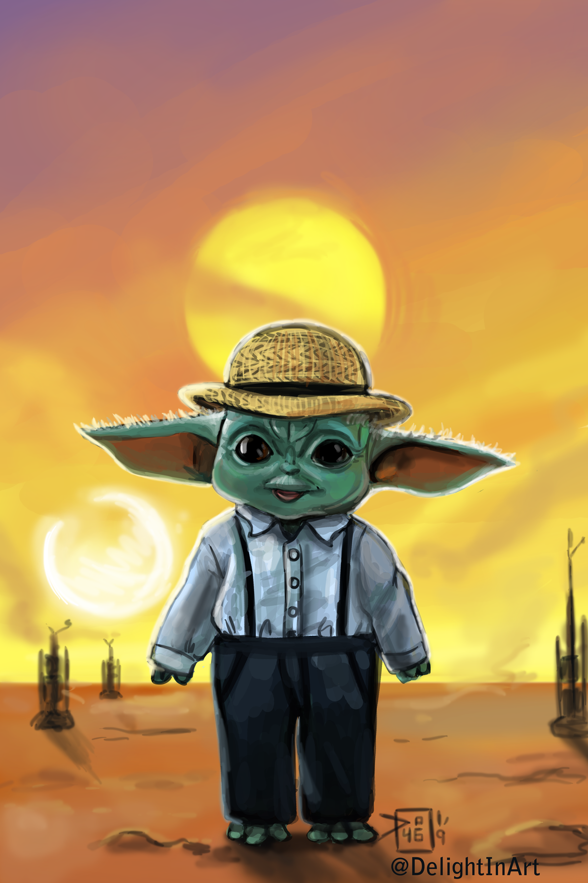 "A Little Yoder in a Mandalorian Paradise" | /r/Yiddle | Baby Yoda ...