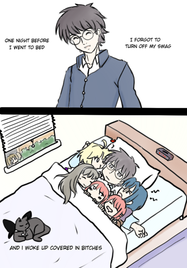 shiki can't turn-off his swag | Type-Moon | Know Your Meme