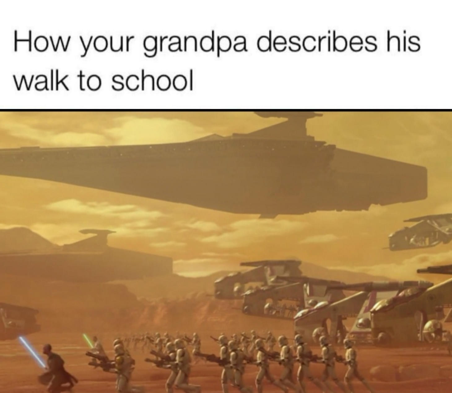 Back in my era | /r/PrequelMemes | Prequel Memes | Know Your Meme