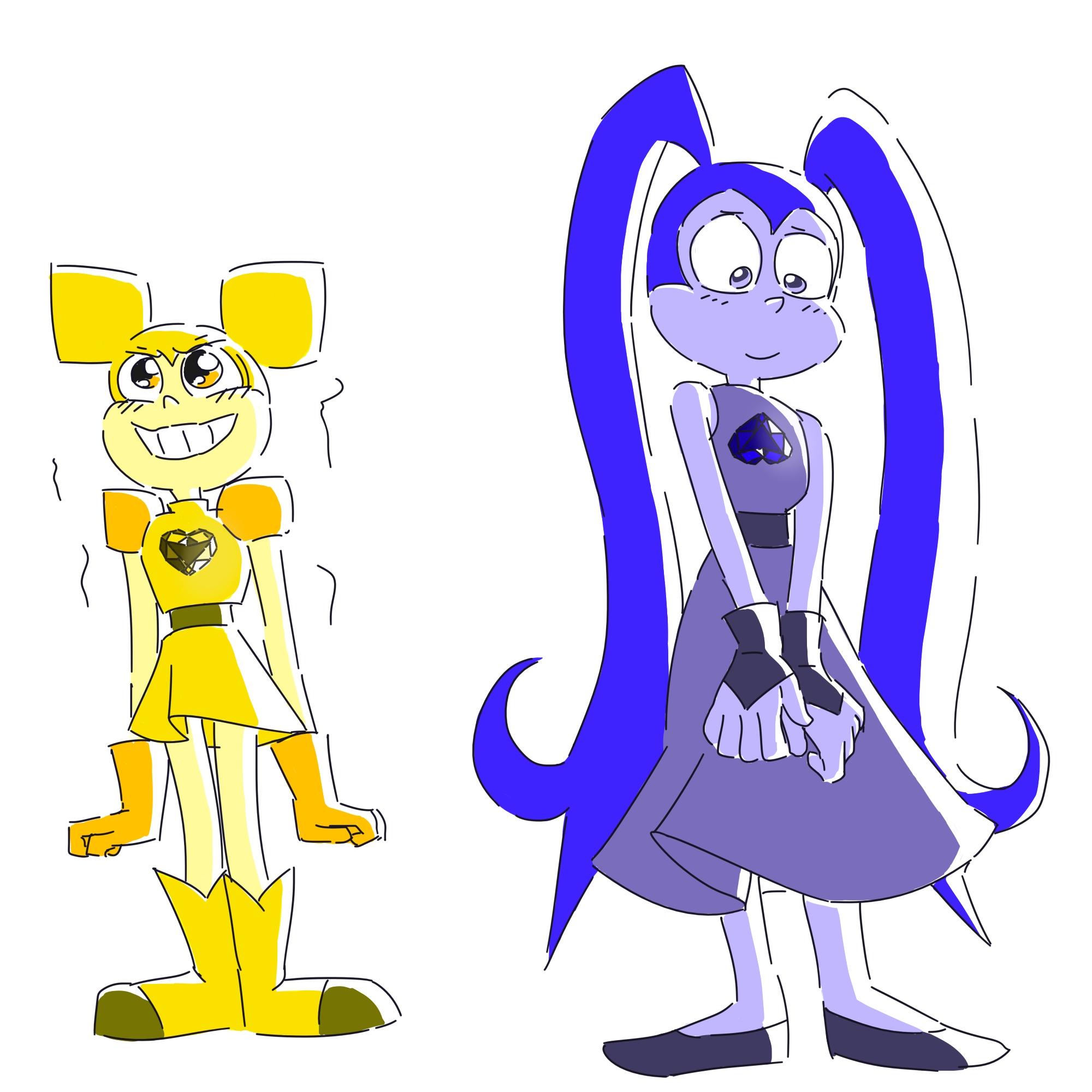 Yellow Spinel and Blue Spinel | Spinel | Know Your Meme