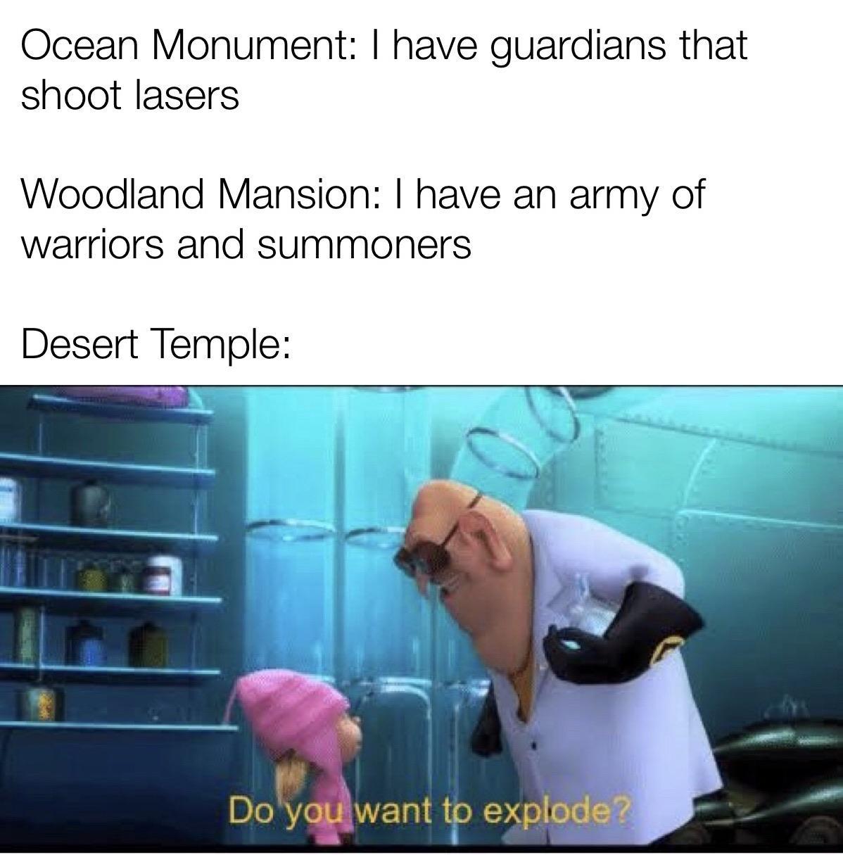 My main goal is to explode | /r/MinecraftMemes | Minecraft | Know Your Meme