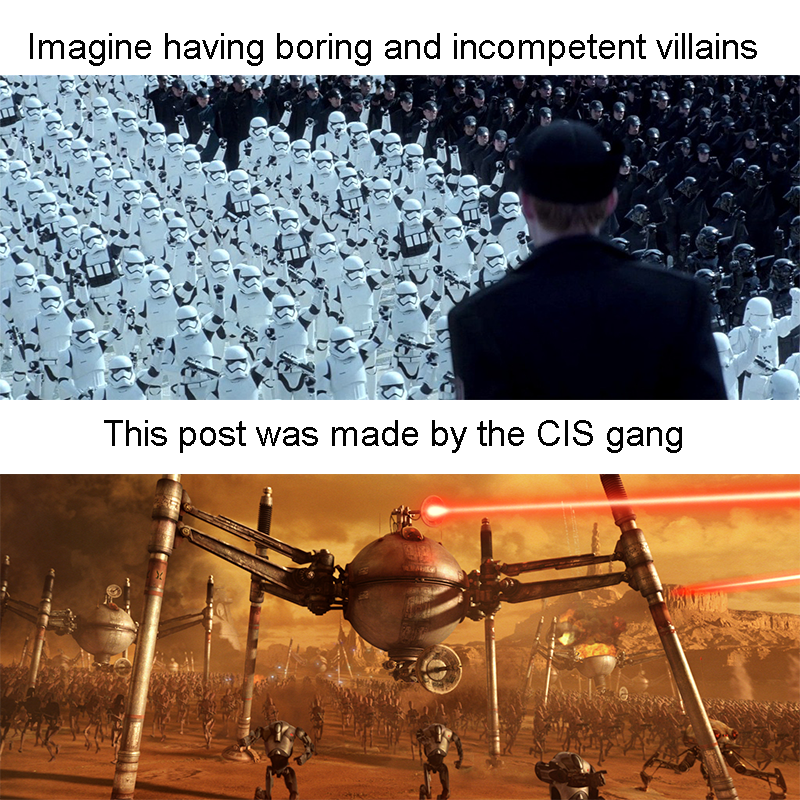 First Order can't even take down 3 small cruisers | /r/PrequelMemes ...