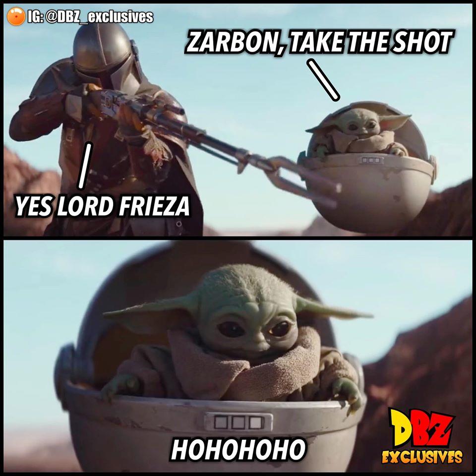 Zarbon, Take the Shot | Baby Yoda's "Take the Shot" | Know Your Meme