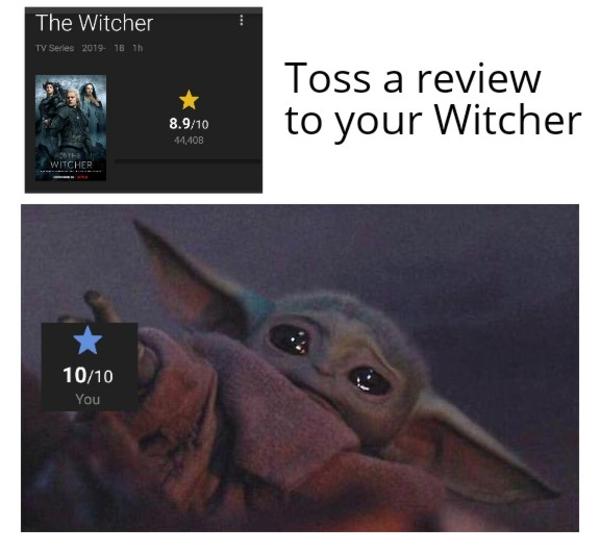 I won't let you down | Toss a Coin to Your Witcher | Know Your Meme