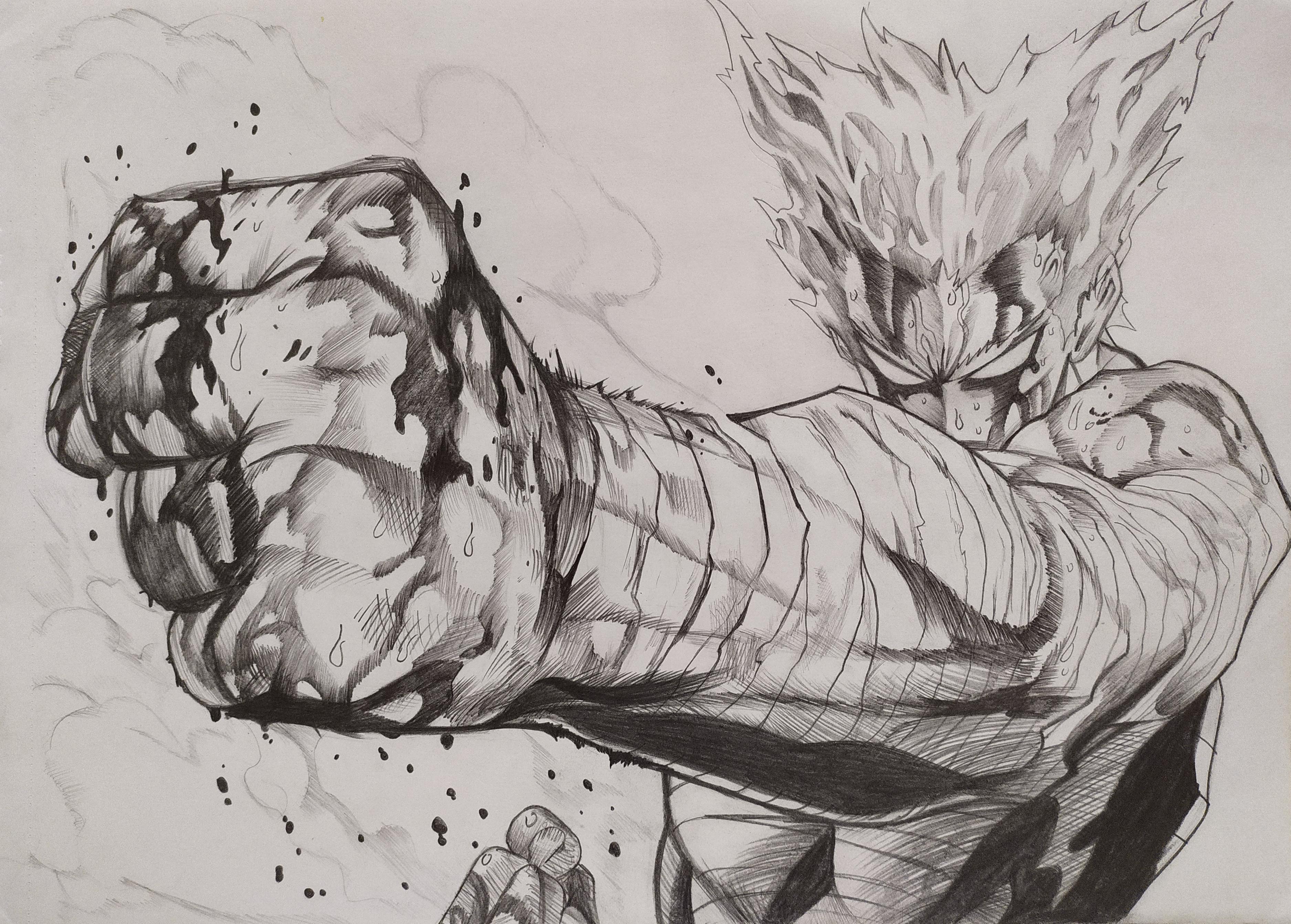 Drawing of Garou. | /r/OnePunchMan | One-Punch Man | Know Your Meme
