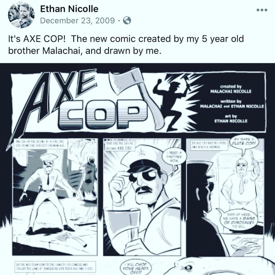 The 10th anniversary of Axe Cop | Axe Cop | Know Your Meme