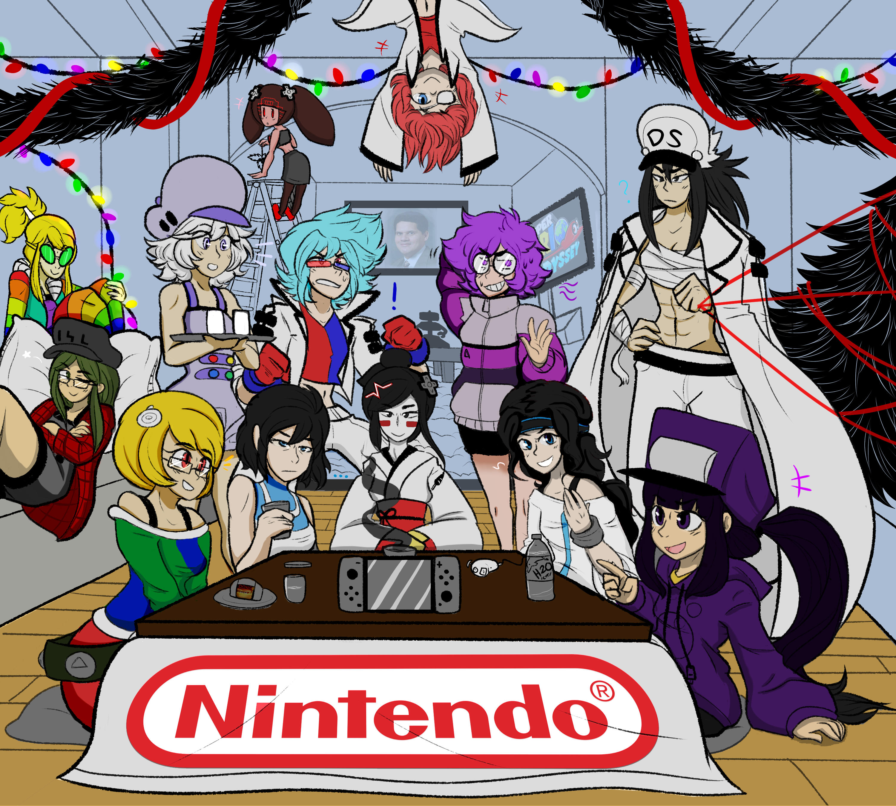 Marry Christmas From Nintendo | Console-tans / Console-tan Tuesday ...