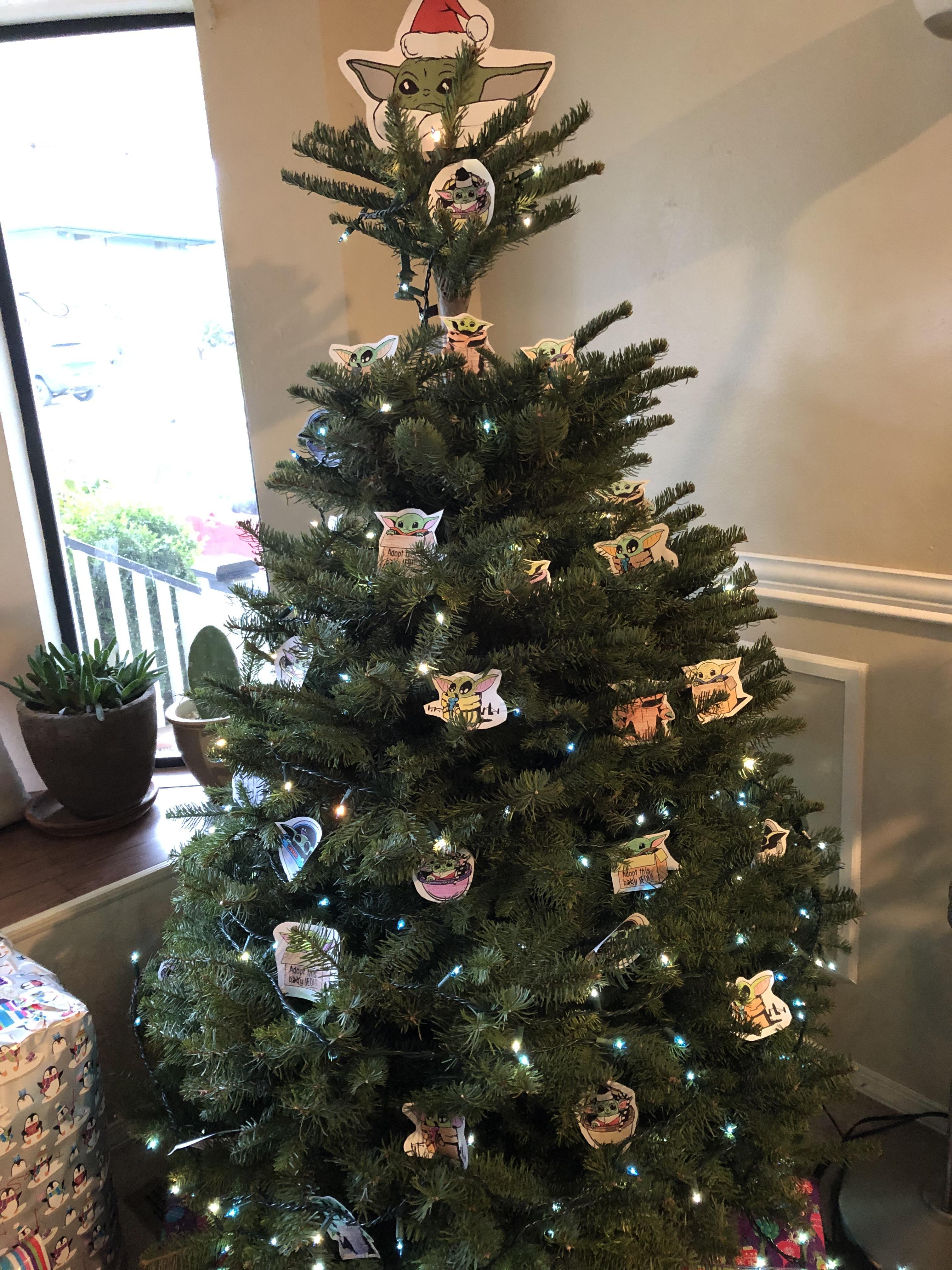 I see your Baby Yoda tree, and raise you our Baby Yoda tree | /r ...