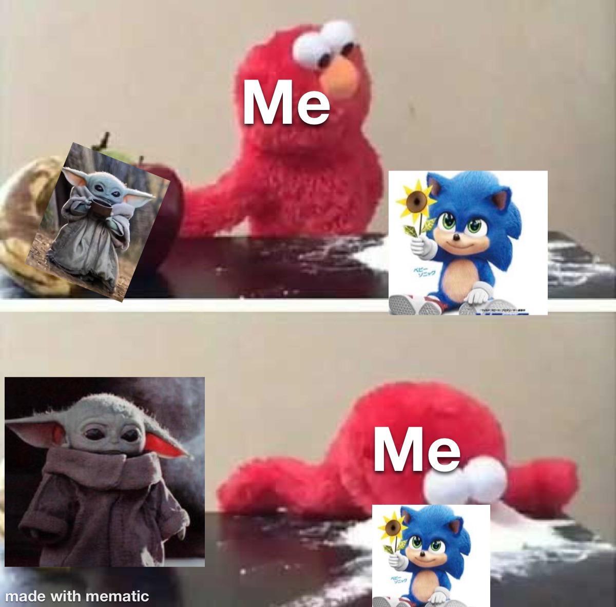 Elmo Loves Baby Sonic | Baby Sonic | Know Your Meme