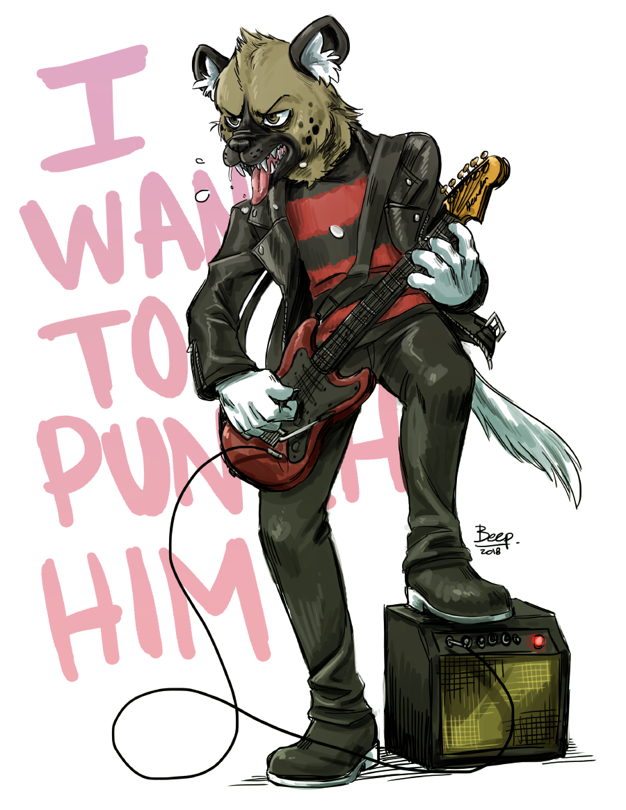 Rock'n roll Haida | Aggretsuko | Know Your Meme