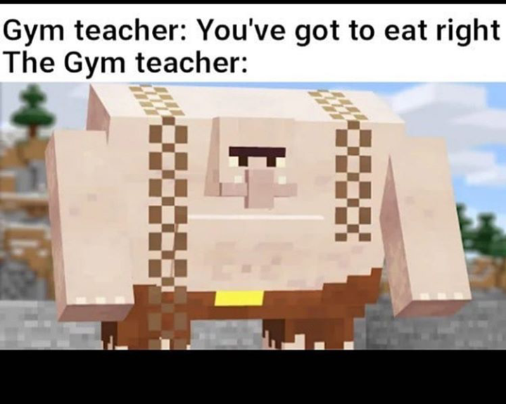 True for every school | /r/MinecraftMemes | Minecraft | Know Your Meme