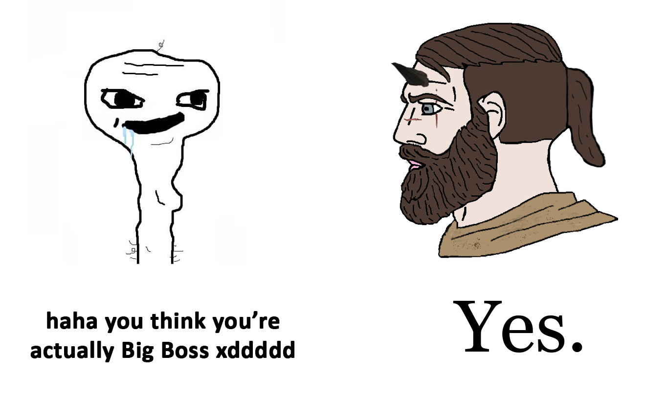 Venom Snake | Yes Chad | Know Your Meme