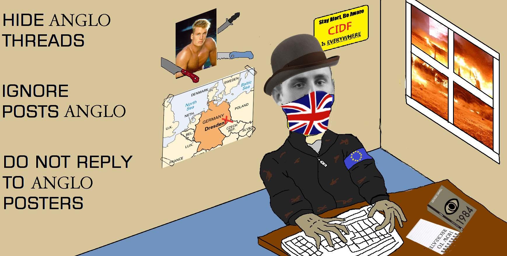 Anglo Posters | The Eternal Anglo | Know Your Meme