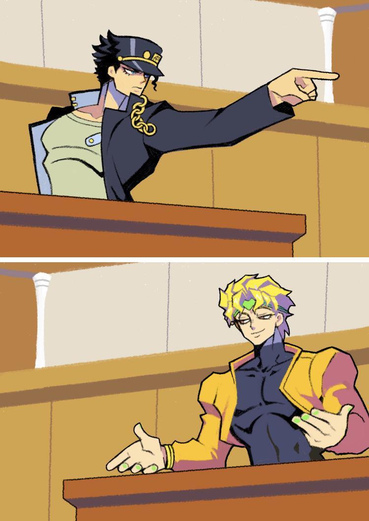 ORA ORA OBJECTION | /r/ShitPostCrusaders/ | JoJo's Bizarre Adventure | Know Your Meme