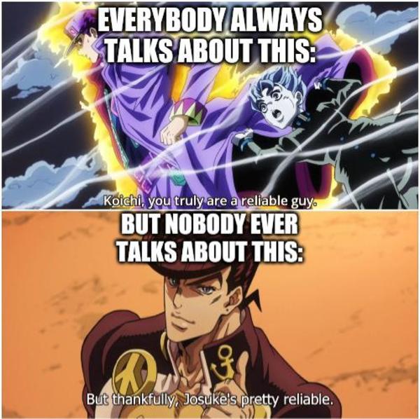 Sad Josuke Noises | /r/ShitPostCrusaders/ | JoJo's Bizarre Adventure ...