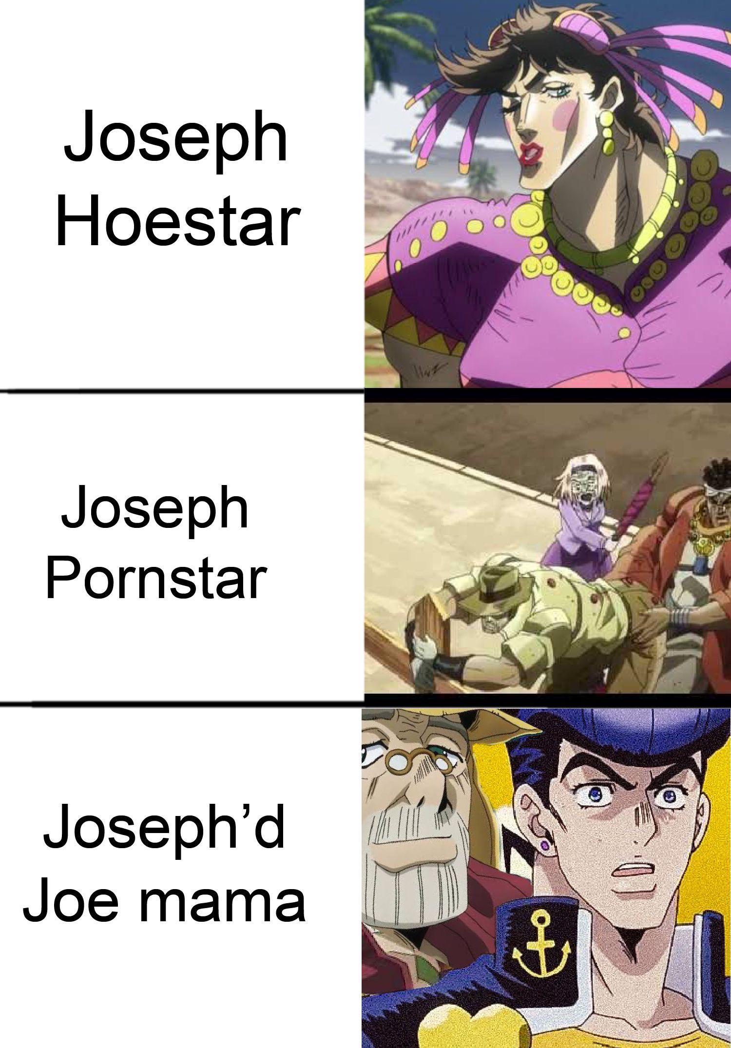 Life story of Joseph summarized | /r/ShitPostCrusaders/ | JoJo's ...