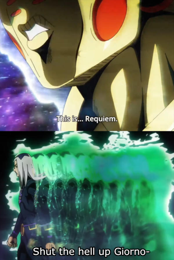 Korega Requiem Da | /r/ShitPostCrusaders/ | JoJo's Bizarre Adventure ...