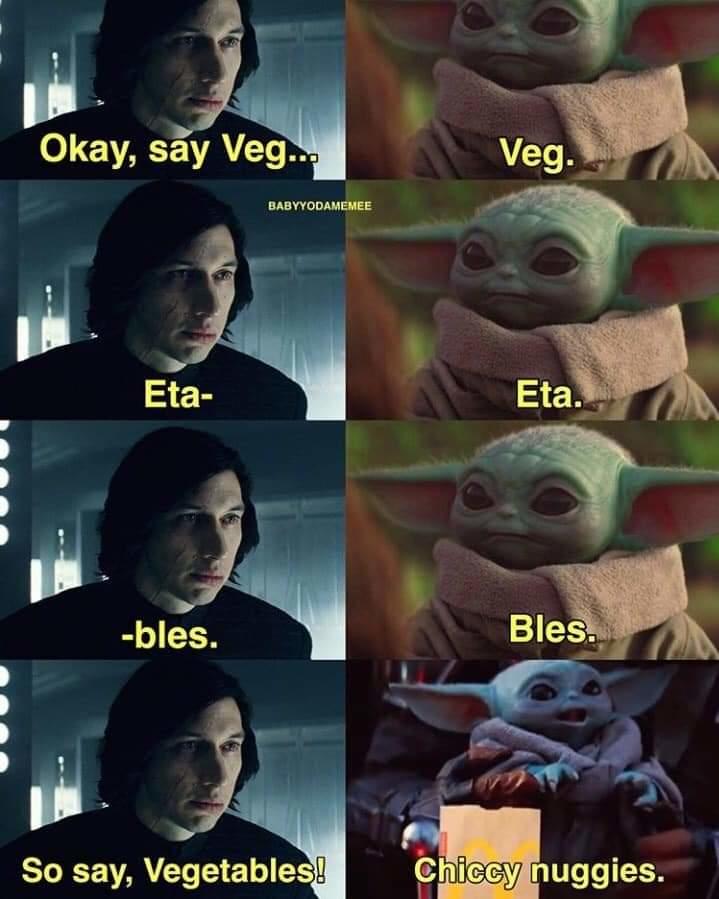 say vegetables | Know Your Meme