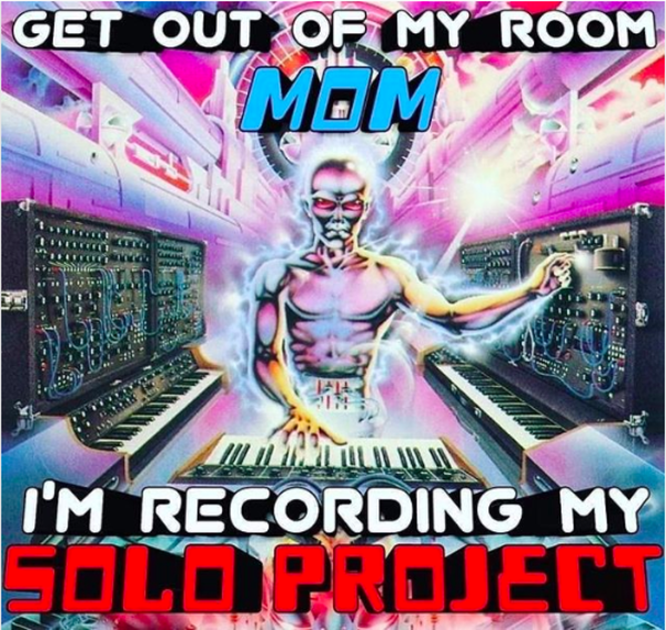 I'm recording my solo project | WordArt Image Macros | Know Your Meme