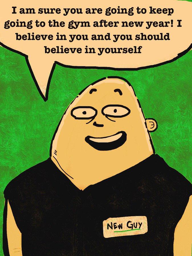 New Guy believes in you! | New Guy | Know Your Meme