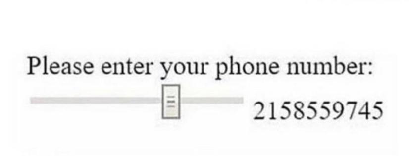 A phone number slider | /r/MildlyInfuriating | Mildly Infuriating ...