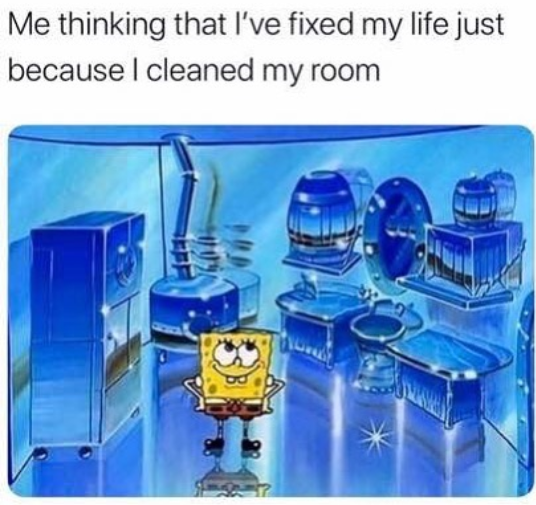 When you're feeling overwhelmed by the shear weight of your ...