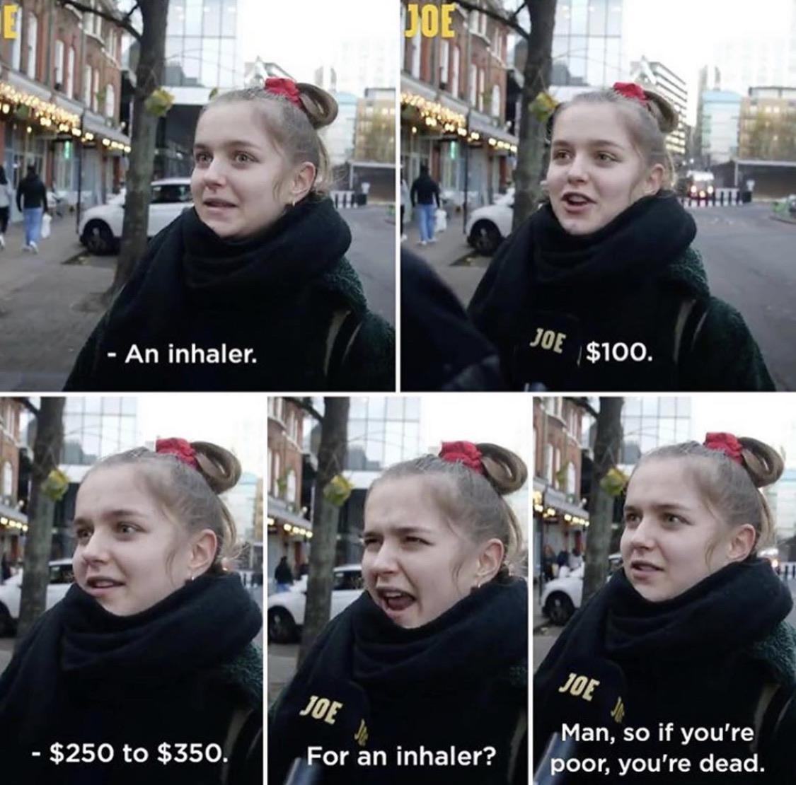 This is america's price for an inhaler... thank god I dont live there ...