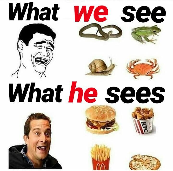 Haha, bear grylls likes eating snails haha | /r/ComedyCemetery | Comedy ...