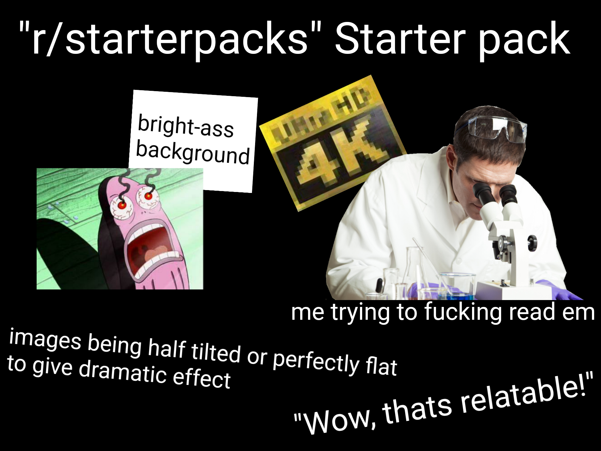 r/starterpacks Starter Pack | /r/starterpacks | Starter Packs | Know ...