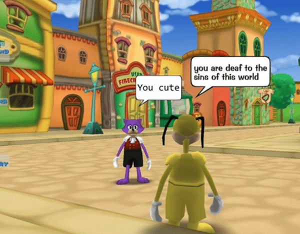 toontown you cute / you are deaf to the sins of this world | Disney's ...
