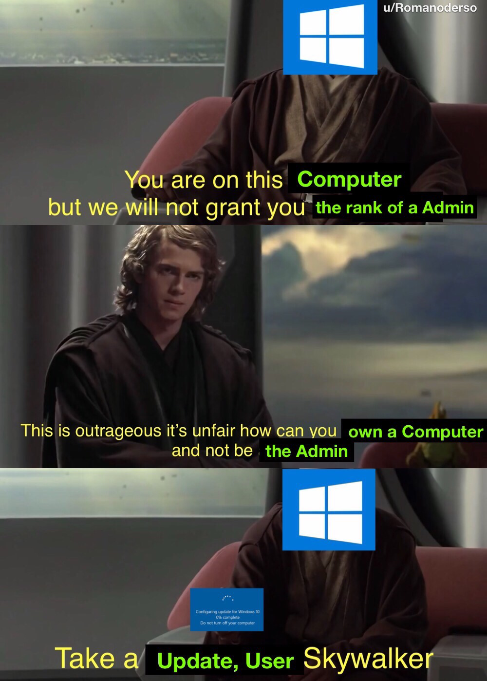 Master Windus | /r/PrequelMemes | We Do Not Grant You the Rank of ...