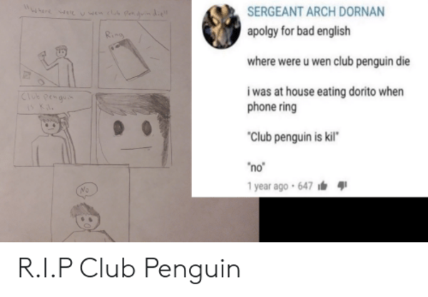 Club Penguin is kill | Club Penguin Is Kil | Know Your Meme
